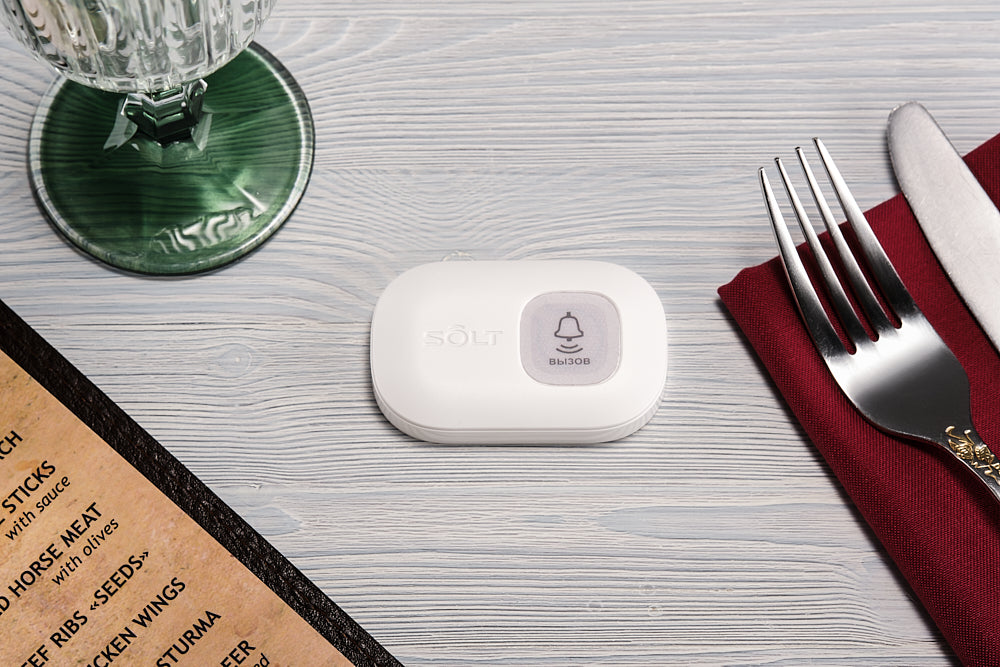 SB3 Wireless call button – SOLT - Call button for waiter and staff