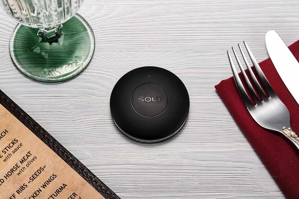 SB7 Wireless call button – SOLT - Call button for waiter and staff