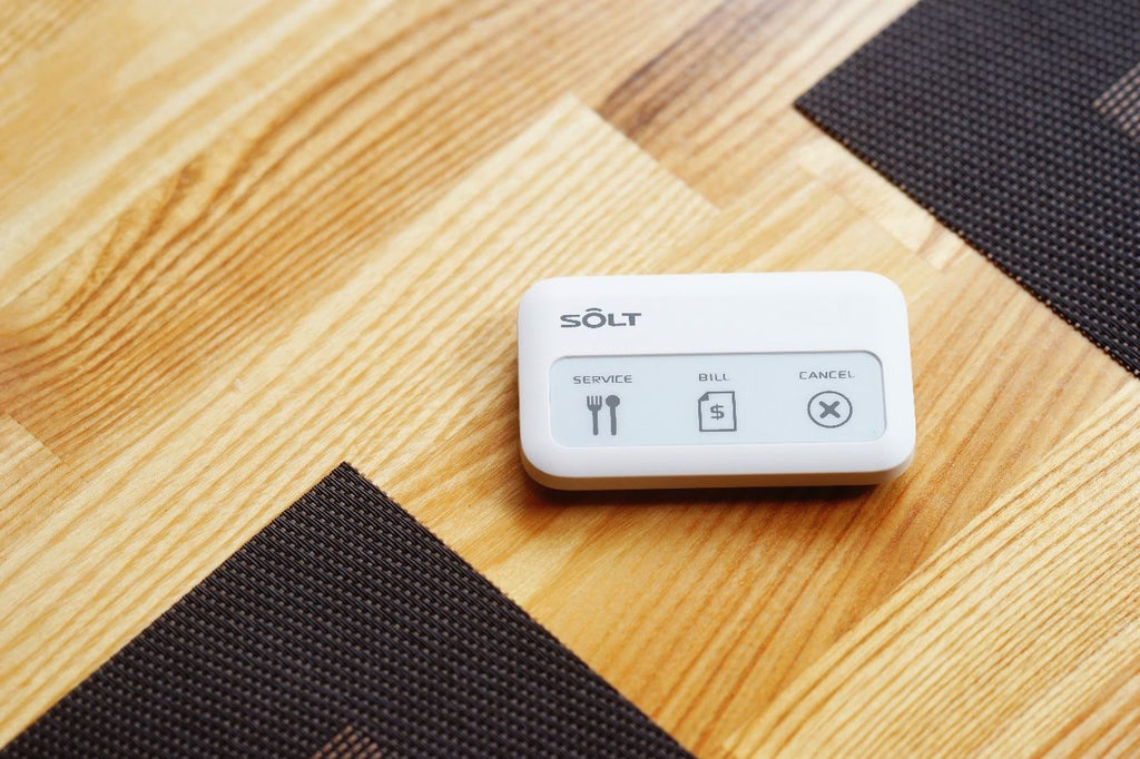 SB9 Wireless call button – SOLT - Call button for waiter and staff